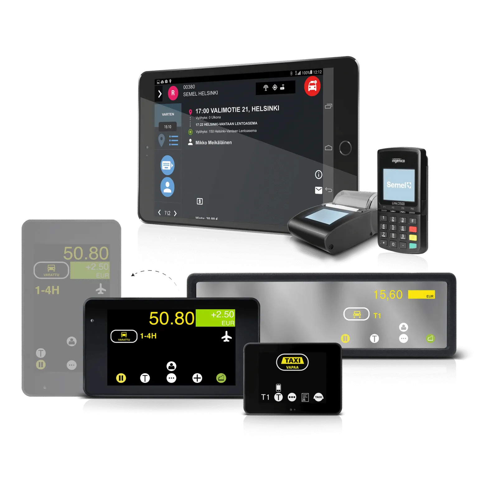 Semel M2 taksamittarit ilman alkupääomaa | Semel Oy